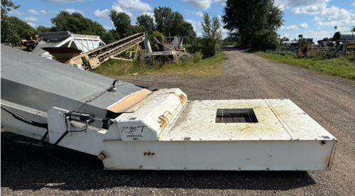 42" wide, RBT #4255, mobile belt conveyor, high capacity, diesel ...