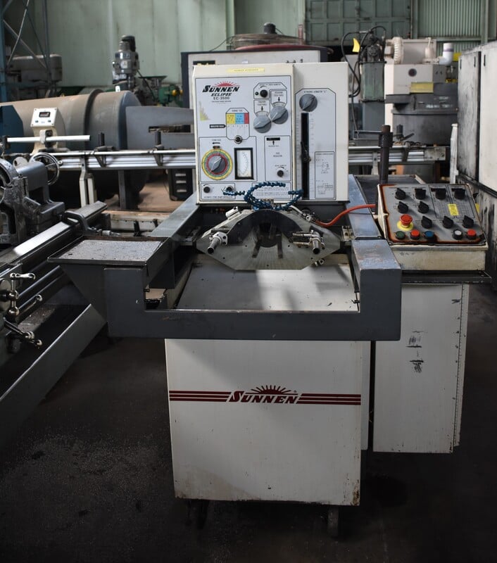 Sunnen #EC-3500E Eclipse, horizontal power stroking hydraulic hone w ...