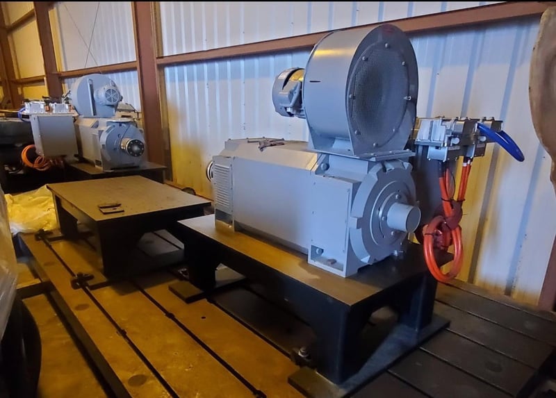 500 HP 2600 RPM ABB #R44-A000-0158, Frame RL4440Z, 250-600 Volts, Class ...