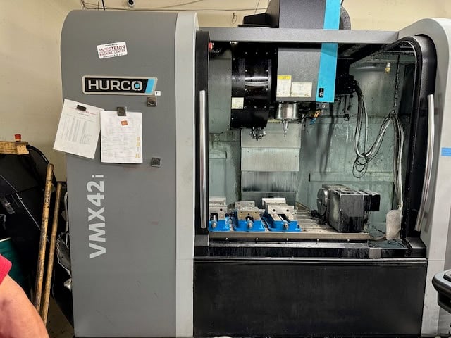 Hurco #VMX-42i, vertical machining center, 42" X, 24" Y, 24" Z, 12000 ...