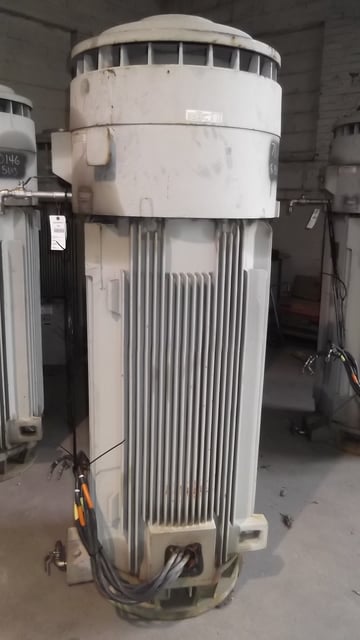 500 HP 1785 RPM General Electric, Frame L5013TP24, TEFC BB, 460 Volts ...