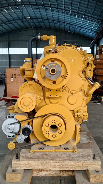 536 HP @2000 RPM, CAT #C15, Diesel Engine, AR.NO.3521076, never used ...