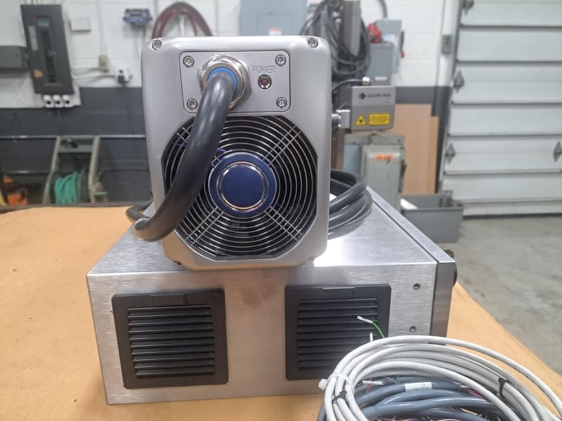 Domino #BCP7-D320i+ETX-BB2.0, laser marking system, fume extraction ...