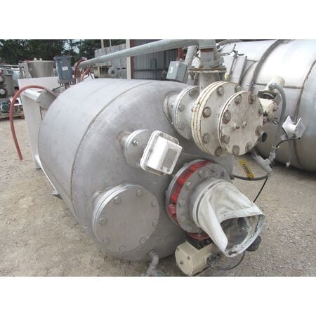 Mac Stainless Steel Dense Phase Transporter Fluidizer Pressure Tank ...