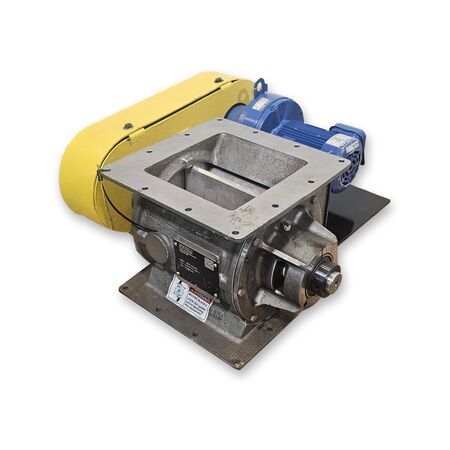 8" Schenck Process #MD20, Stainless Steel Rotary Airlock Valve, 8-Vane ...