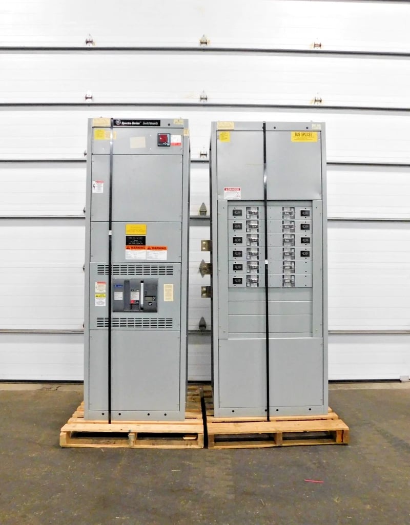 1600 Amp. General Electric Spectra Series, Switchboard, 208Y/120 Volts ...