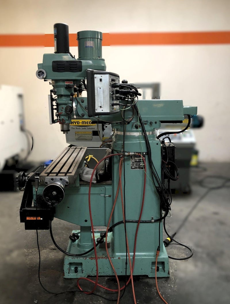 Trak #K3-Edge, CNC knee mill, 50" x10"tbl., 3 HP, 32" X, 16" Y, 15" Z, 60-4200 RPM, R-8, 2-Axis ...