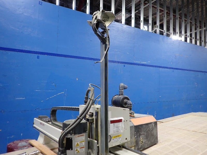 Axyz #4018, CNC Router, 59-1/2" x 237" table, Bosch Pump, 220 V., 2016 ...