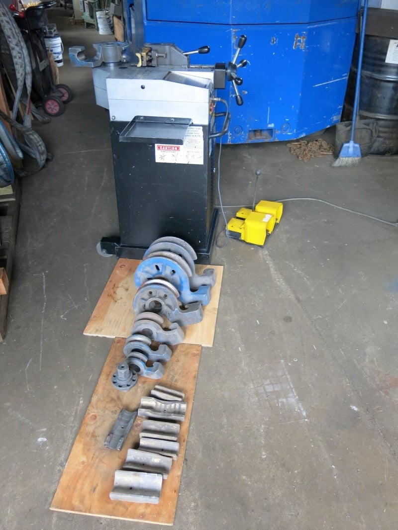 Ercolina #050, Top pipe & tube bender, 220 V., 3ph, w/ dies For Sale ...