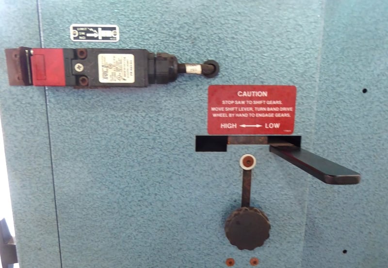 20" Doall Vertical Band Saw 2013-V3, 13" Under Guide, 30-5500 FPM, 26 ...