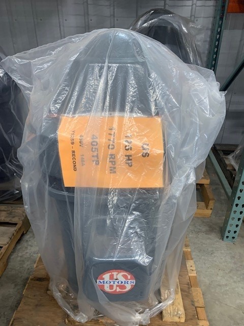 125 HP 1770 RPM U.S. Motors, Frame 405TP, VHS, vertical hollow shaft ...