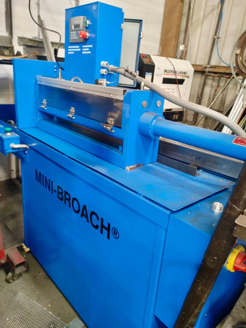 2.5 Ton, Mini Broach #3A, Broaching Machine, 28" stroke, 65 FPM, PLC ...