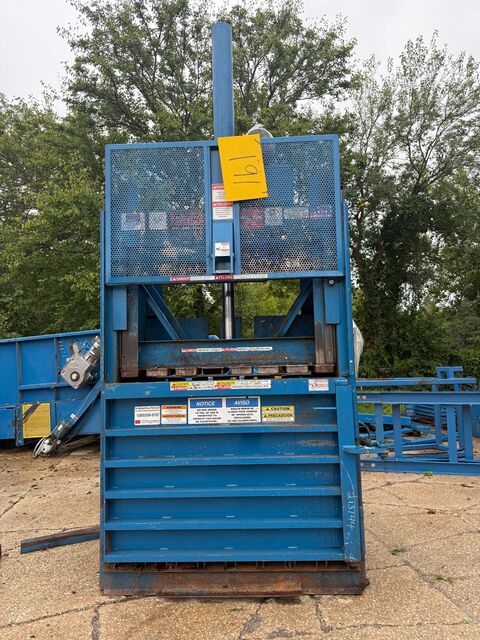 PTR #2300, downstroke baler, 60" x 30" x 48" bale size, 10 HP, 56 sec ...