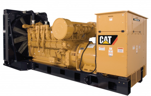1750 KW Caterpillar #3512C-HD, 60 HZ 1800 RPM 480 Volts, ECS 100 ...
