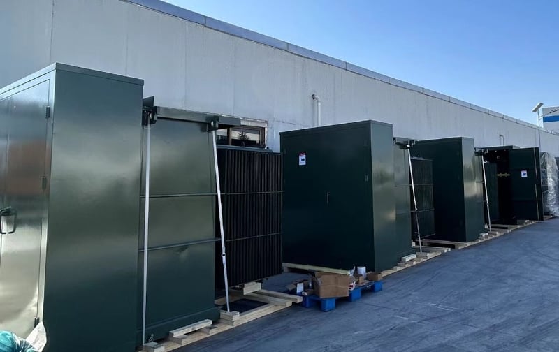 1500 KVA 34500 Delta Primary, 480Y/277 Secondary, Lvbian High To Low ...