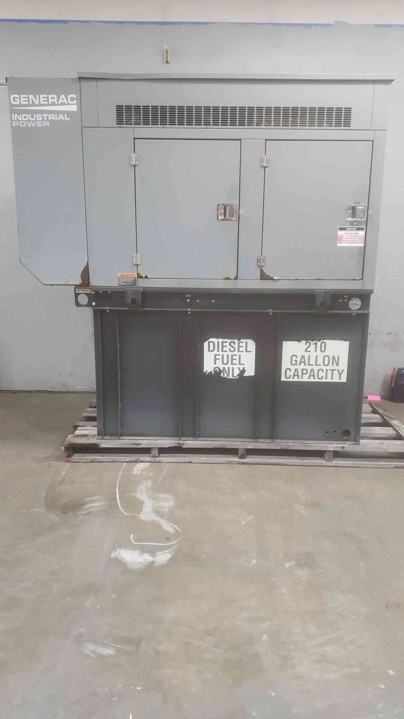 48 KW 50 KW Generac #0058091, Diesel Generator, John Deere 4024, 1PH ...