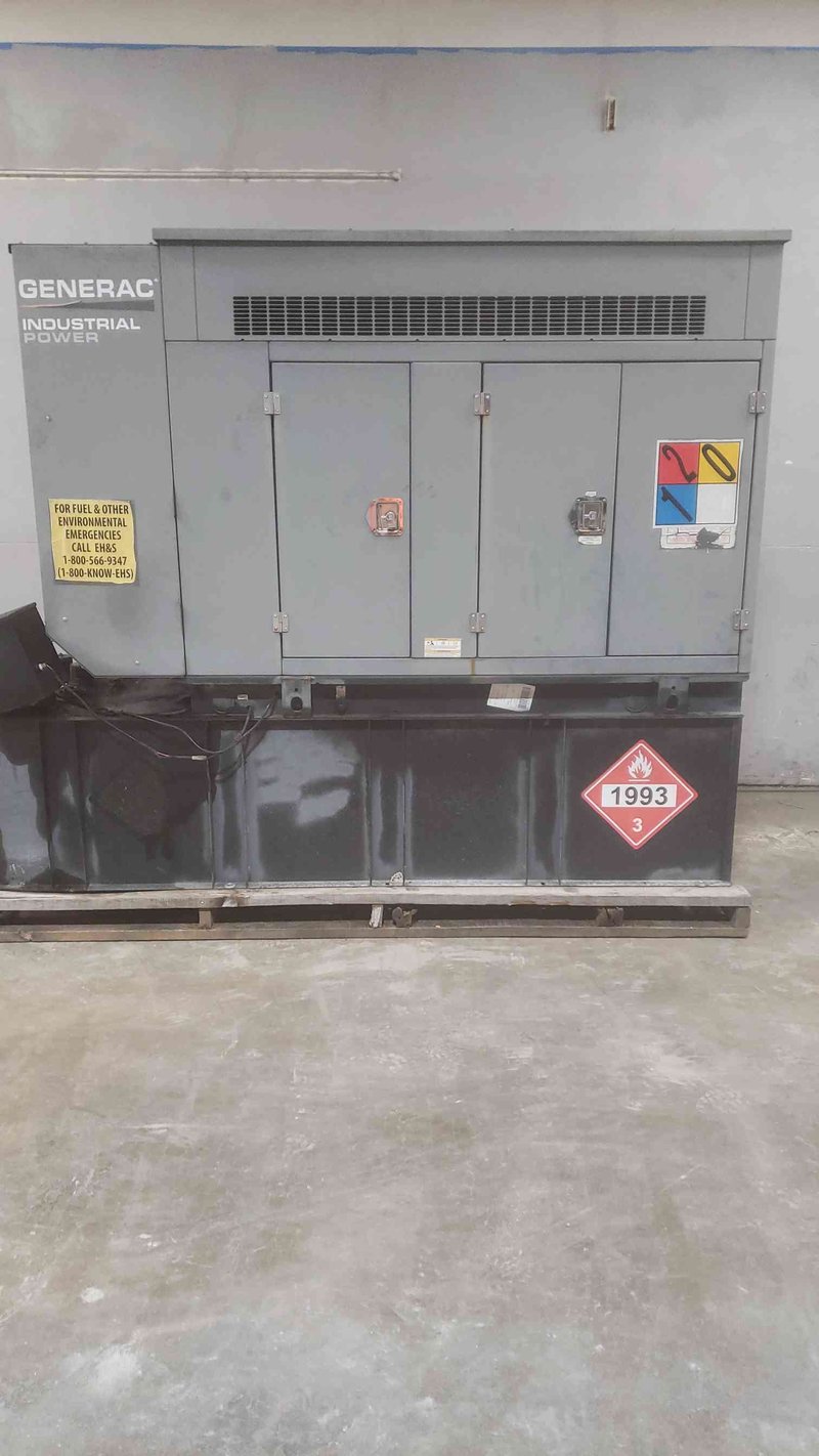 50 KW Generac #SD0050, Diesel Generator, 2.4L, FPT #F4GE9455B*J, 1PH ...
