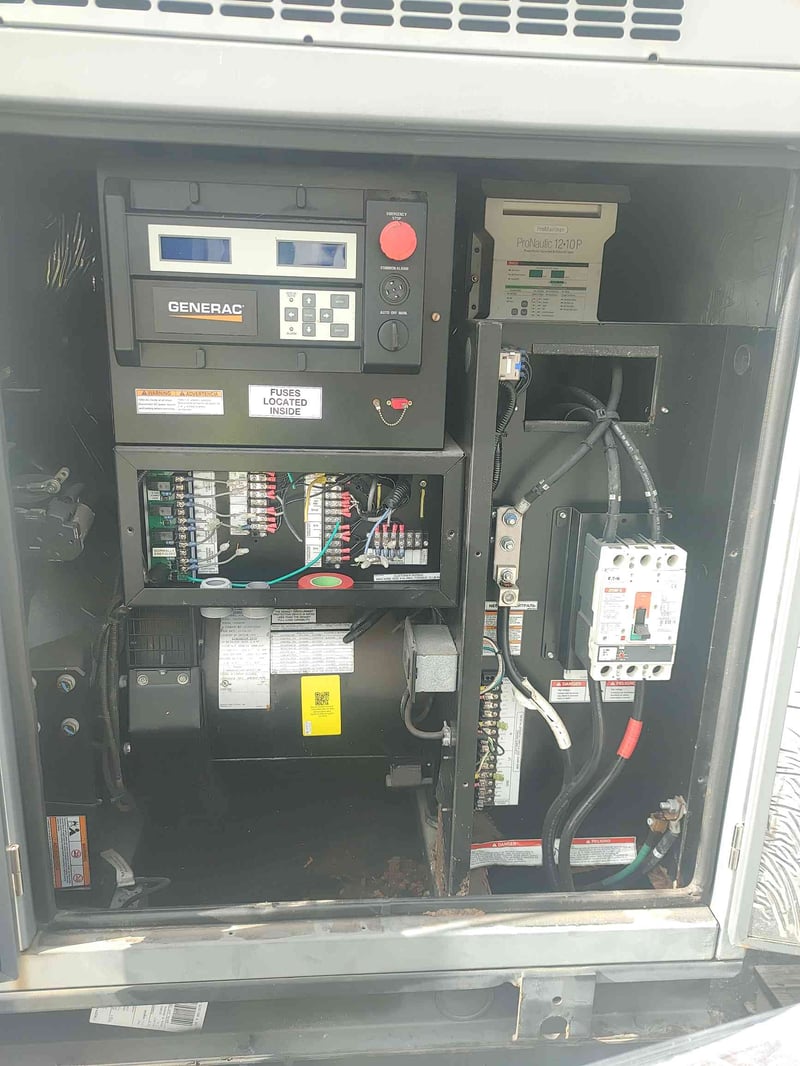 50 KW Generac #SD0050, Diesel Generator, 2.4L, FPT #F4GE9455B*J, 1PH ...