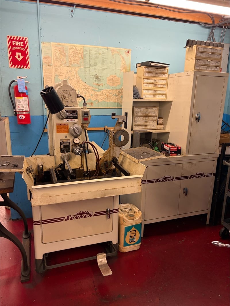 Sunnen #MBB-1660, honing machine, 0.060 to 6.5" bore diameter, 1/8" to ...