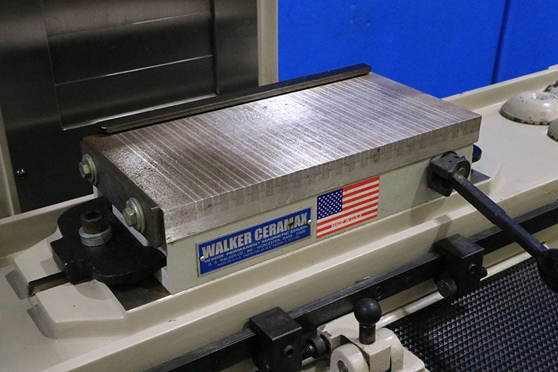 6" x 12" Okamoto #Linear-612B, hand feed surface grinder w/ roller ...