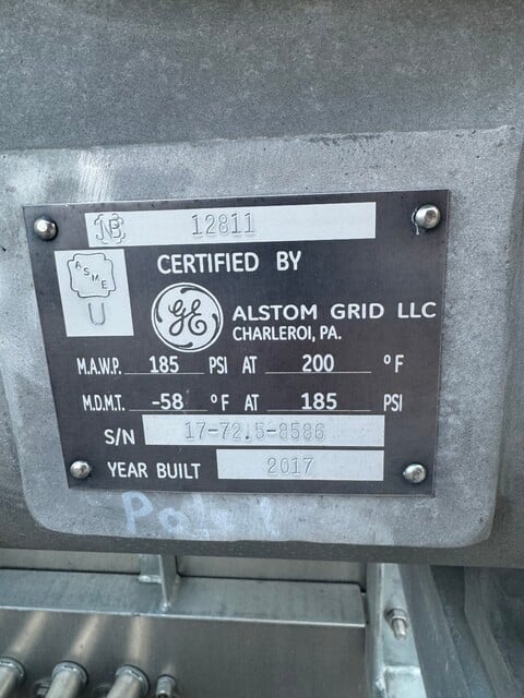 3000 Amps, General Electric, service factor 6 SF6, Gas Insulated ...