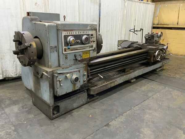 26" x 96" Lodge & Shipley #RXE-2516, hollow spindle Powerturn lathe, 20 ...