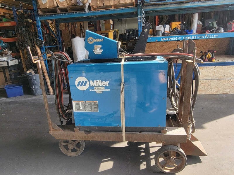 600 Amps, Miller #Deltaweld-452, DC Welding Power Source, 230/460 V ...