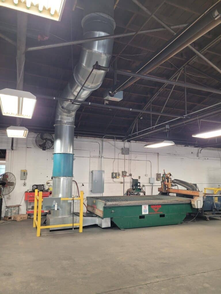 Vicon #Elite, plasma cutter with Hypertherm 130XD, 5' x 10' table, dual ...