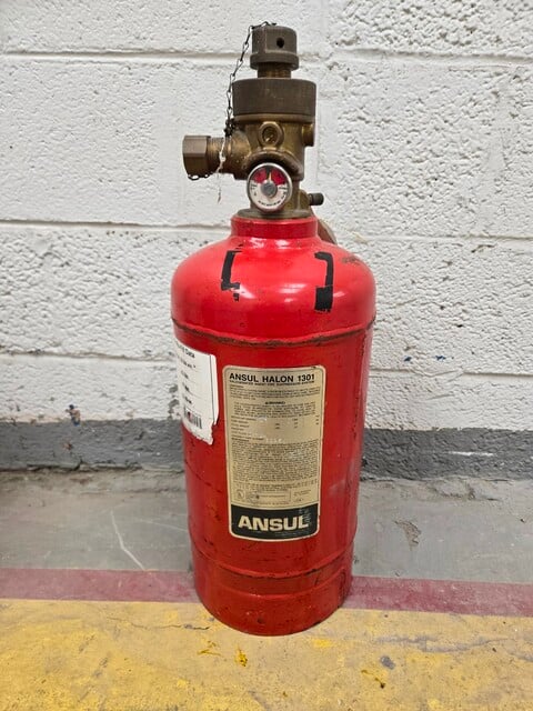 33 lbs. Ansul Halon #1301, fire supression cylinder For Sale | Surplus ...