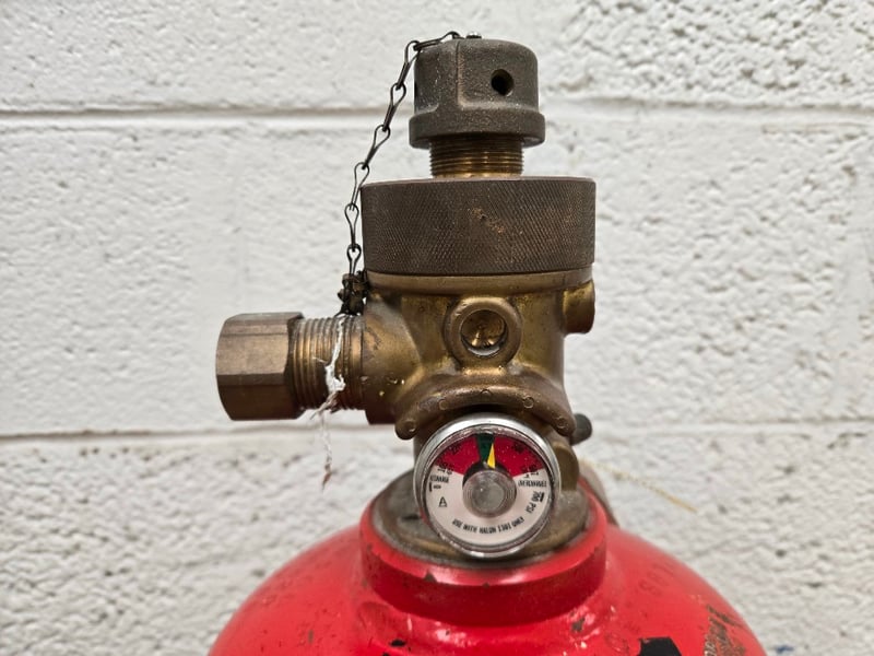 33 lbs. Ansul Halon #1301, fire supression cylinder For Sale | Surplus ...