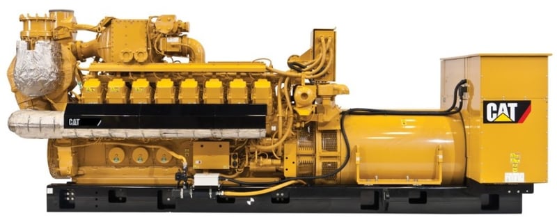 2000 kW Caterpillar G3516H, 400v. 50 Hz. New Natural Gas Generator Sets ...