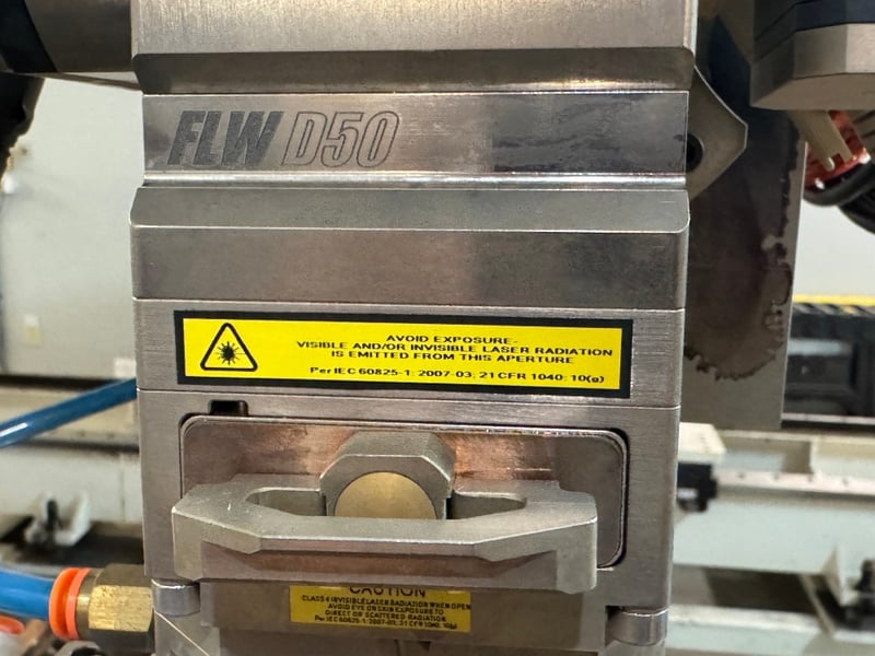 ABB LASER WELDING ROBOT SYSTEM IRB-6600-M-2004 + IPG LASER YLS-15000 ...