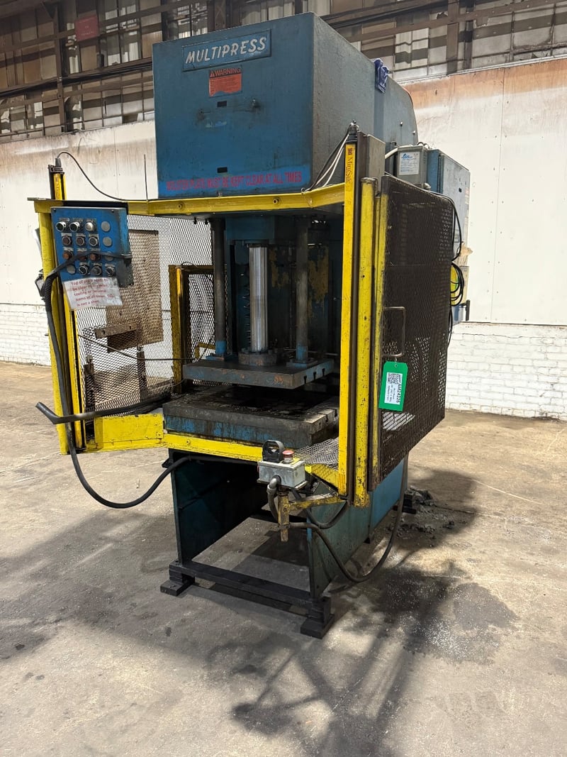 Multipress 25 Ton Hydraulic Press For Sale | Surplus Record