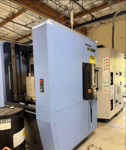 Daewoo Doosan #NHP-4000, 4-Axis, Horizontal Machining Center, 22" X, 25 ...