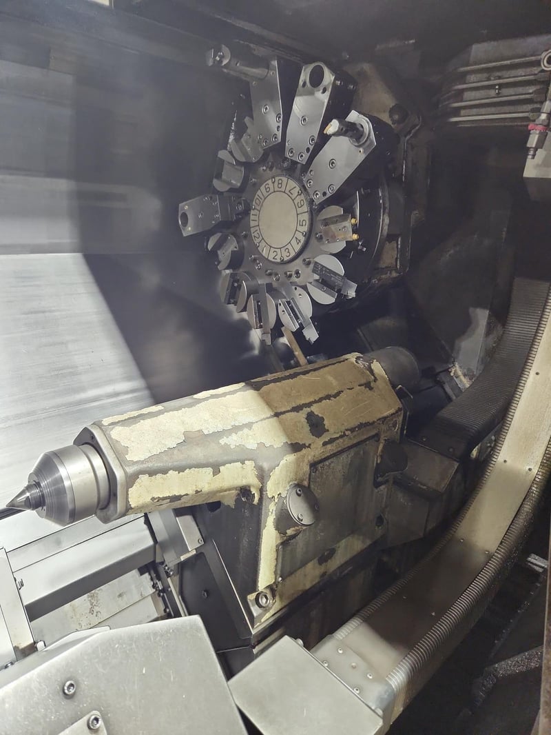 Okuma #Impact-LU-15M, CNC Lathe, 20.8" swing, 13.38" turning diameter, 20.03" machining length ...