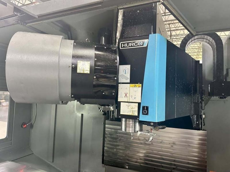 Hurco #VMX84I, CNC Vertical Machining Center, 4-Axis, 84" X, 34" Y, 30 ...