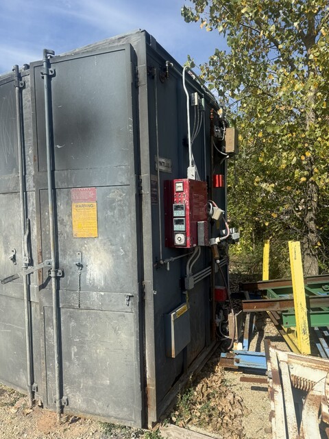 60" width x 99" H x 52" L Pollution Control, Rate Controlled Burn Off ...