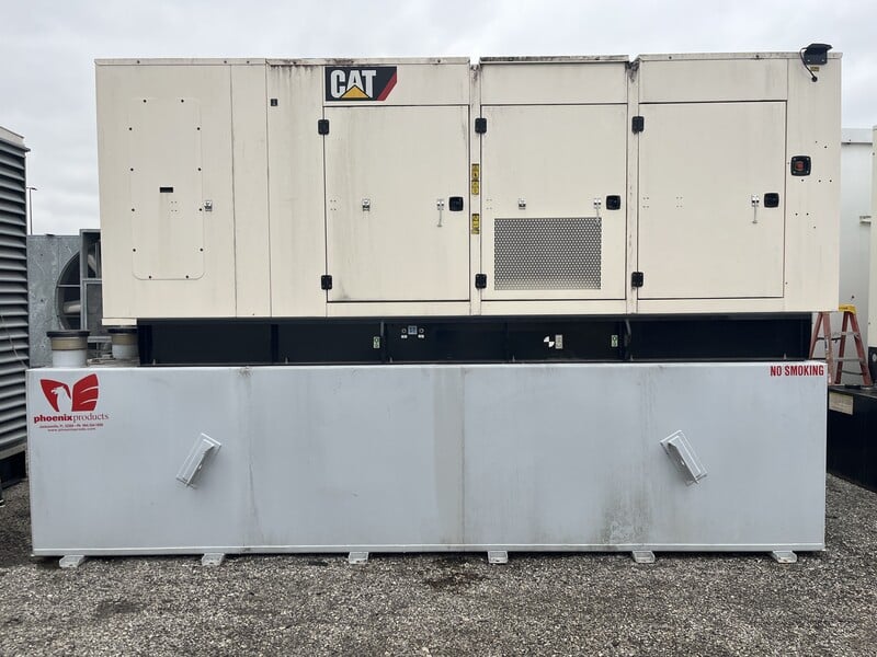 500 KW Caterpillar #C15, diesel generator set, 480 Volts, 1800 RPM, 99 ...