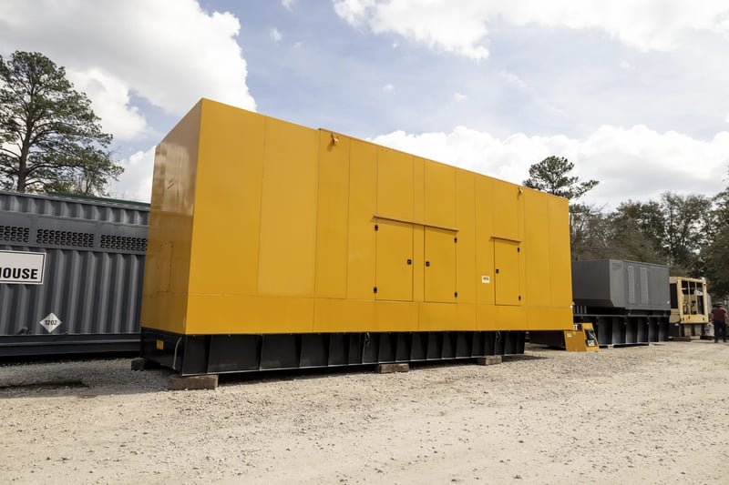 1250 KW Caterpillar #3512, Diesel Generator, 277/480 Volts, 3PH, 380 ...