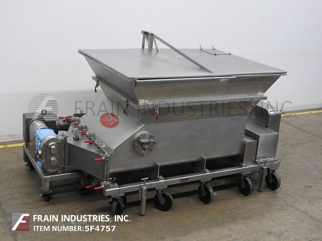 Doering #12 X 12, Stainless Steel, quad screw, pump feeding system for ...