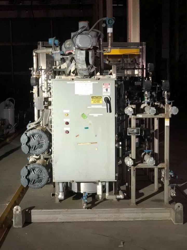 SCR Aqueous Electric Ammonia Vaporization and Control SKID Peerless Mfg ...