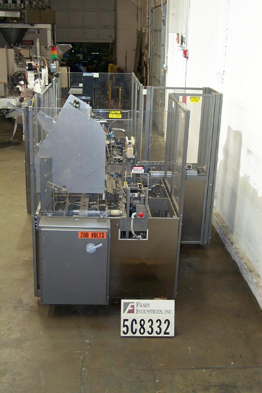 Thiele Auto Trayer, automatic, intermittent motion, tray erector, end ...