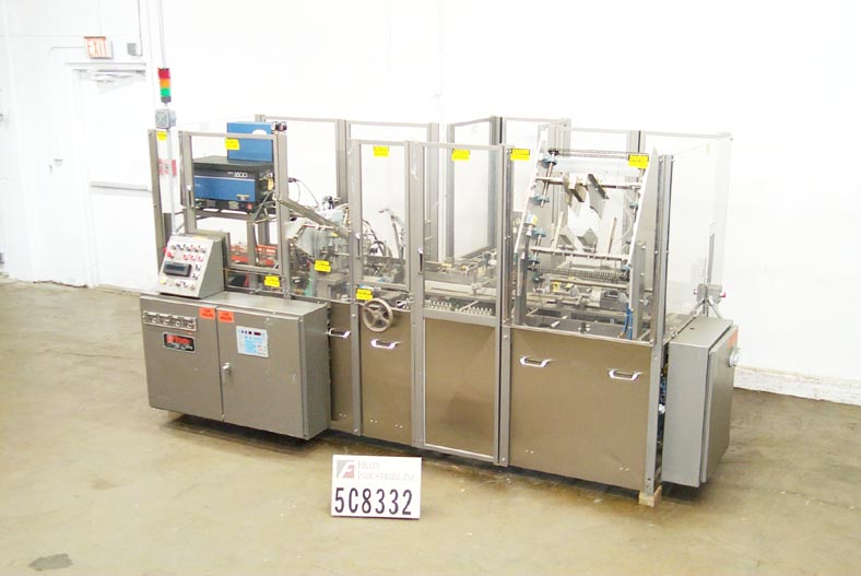 Thiele Auto Trayer, automatic, intermittent motion, tray erector, end ...