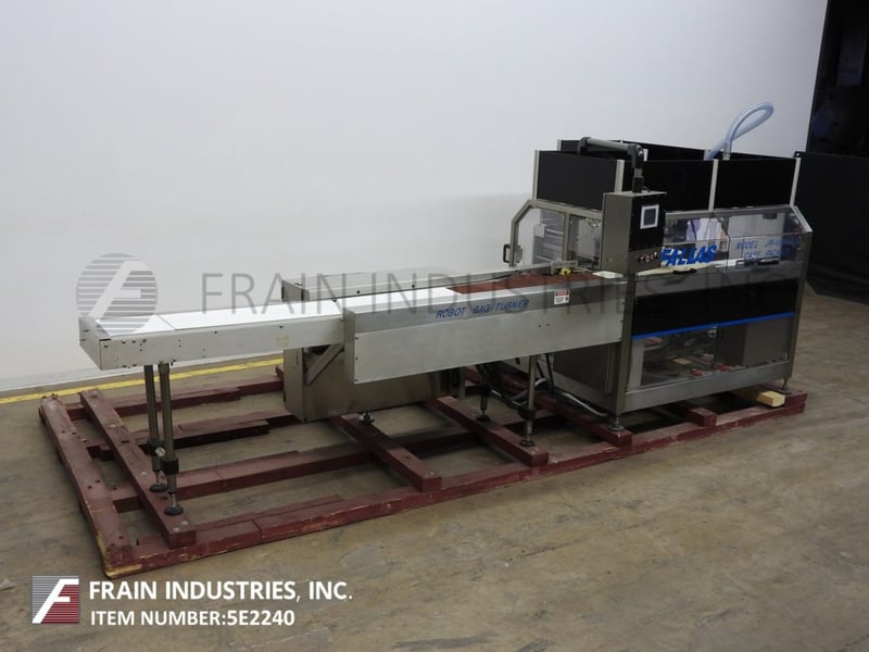 Fallas #JR-VAC-CE, automatic, top load, robotic, case erector/packer ... Fallas #JR-VAC-CE, automatic, top load, robotic, case erector/packer ...