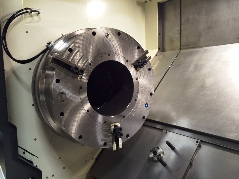 Chevalier #520D, 40.5" swing x 80" centers, 15" thru-hole, Fanuc OiTD ...