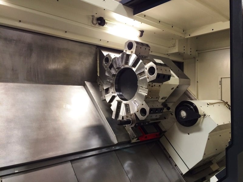 Chevalier #520D, 40.5" swing x 80" centers, 15" thru-hole, Fanuc OiTD ...