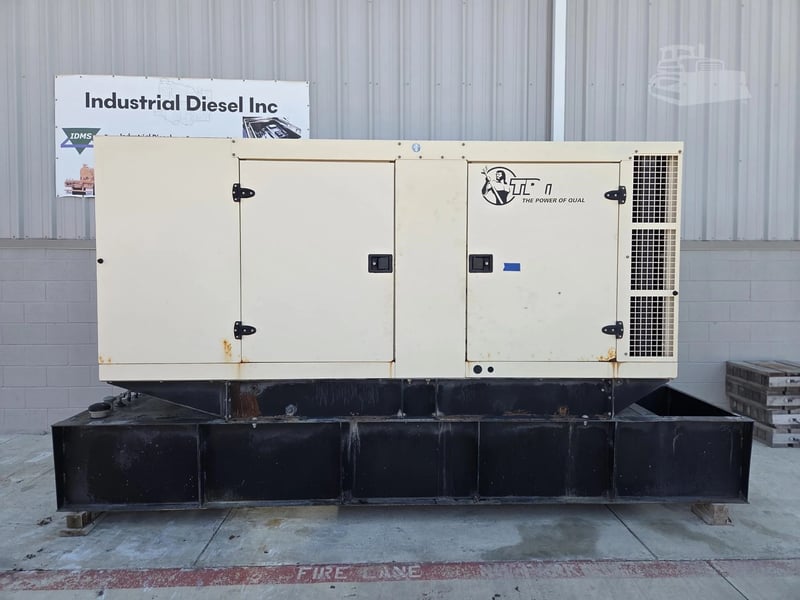 150 KW Triton #J200UC3, Stationary Generator Set, 1800 RPM, 15-gallon ...