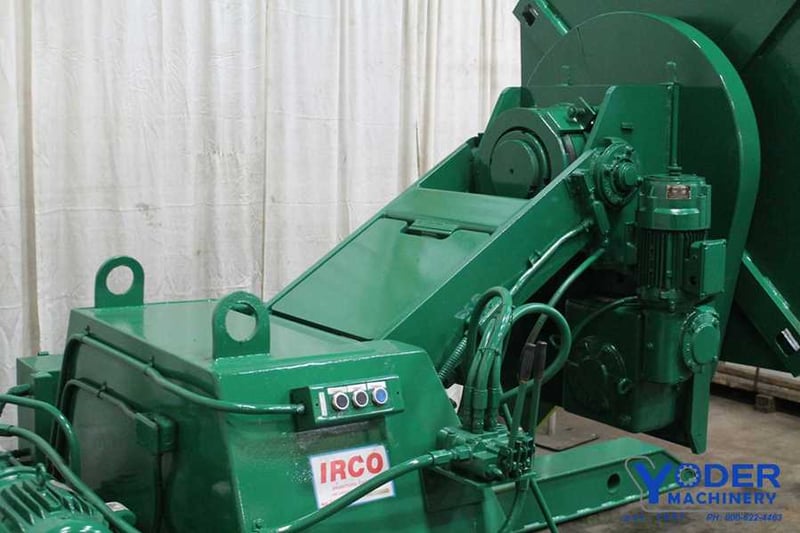 10500 lb. Irco #1PE12, welding positioner, 48" x48" table, hydraulic ...