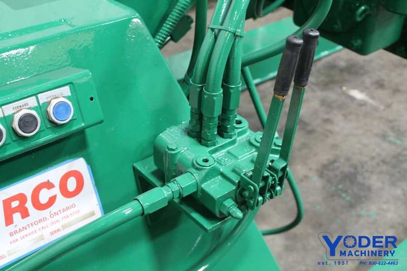 10500 lb. Irco #1PE12, welding positioner, 48" x48" table, hydraulic ...