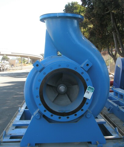 12000 GPM, Egger #E0-11-400, centrifugal pump, 1000 HP, Stainless Steel ...